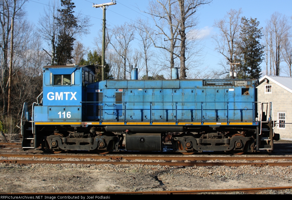 Ex - CR GMTX 116 sits at the A&R shops